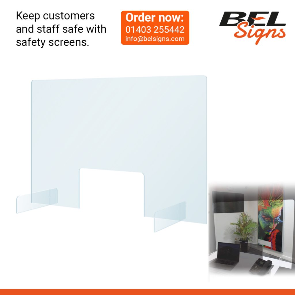 Safety Screens, Guards & Barriers - BEL Signs
