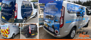 Ford Transit Custom Van Graphics And Sign Writing - BEL Signs